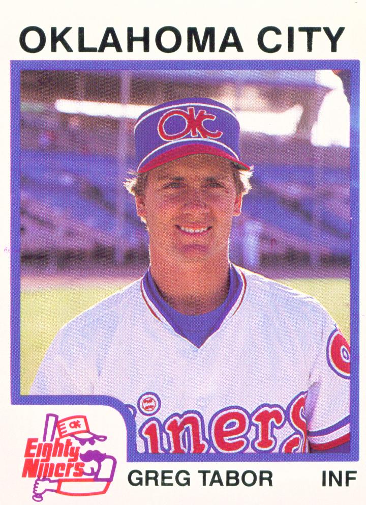 Texas Rangers Cards: Minor League Monday - Greg Tabor, 1987 ProCards.