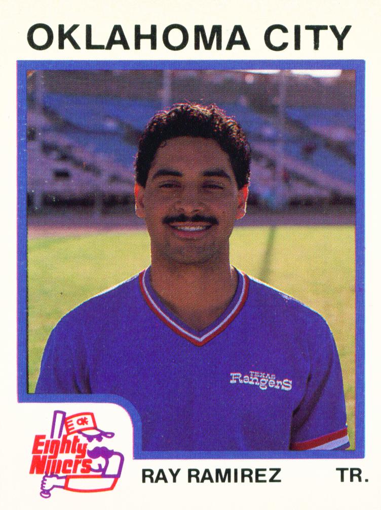 Texas Rangers Cards: Minor League Monday - Ray Ramirez, 1987 ProCards.