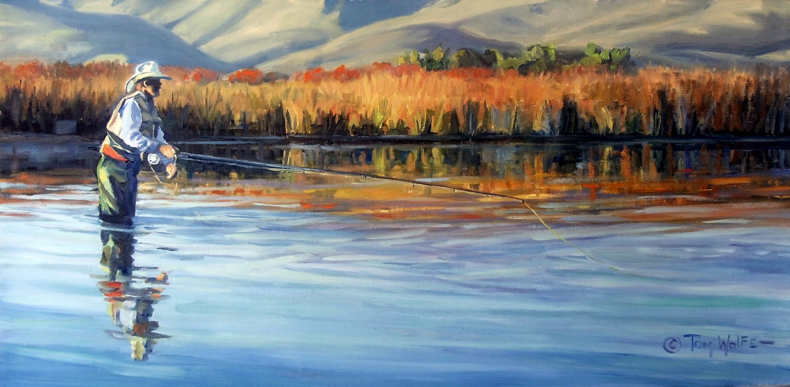 Fishtail Art Studio: Fly Fishing in Montana