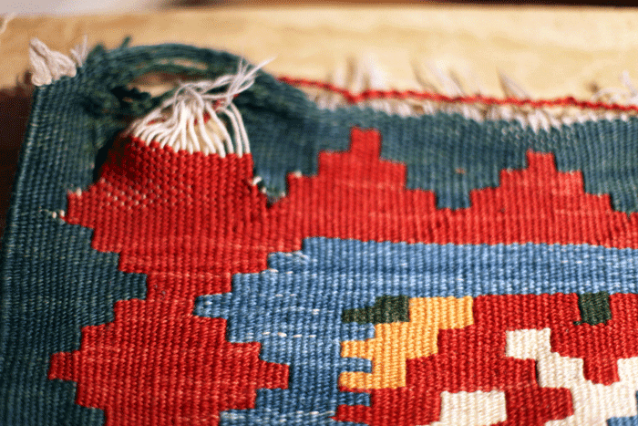 RugArt | Rug Repair | Rug Restoration | Rug Cleaning: KILIM ENDS REPAIR