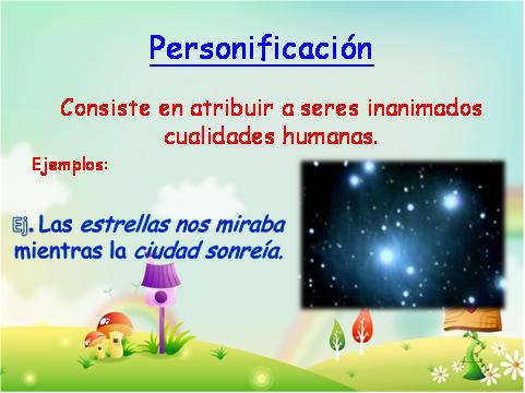 pequeños gigantes: Figuras literarias "La Personificacion"