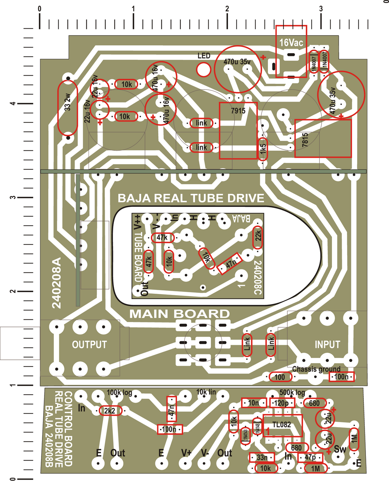 construye tus pedales: TUBE DRIVER