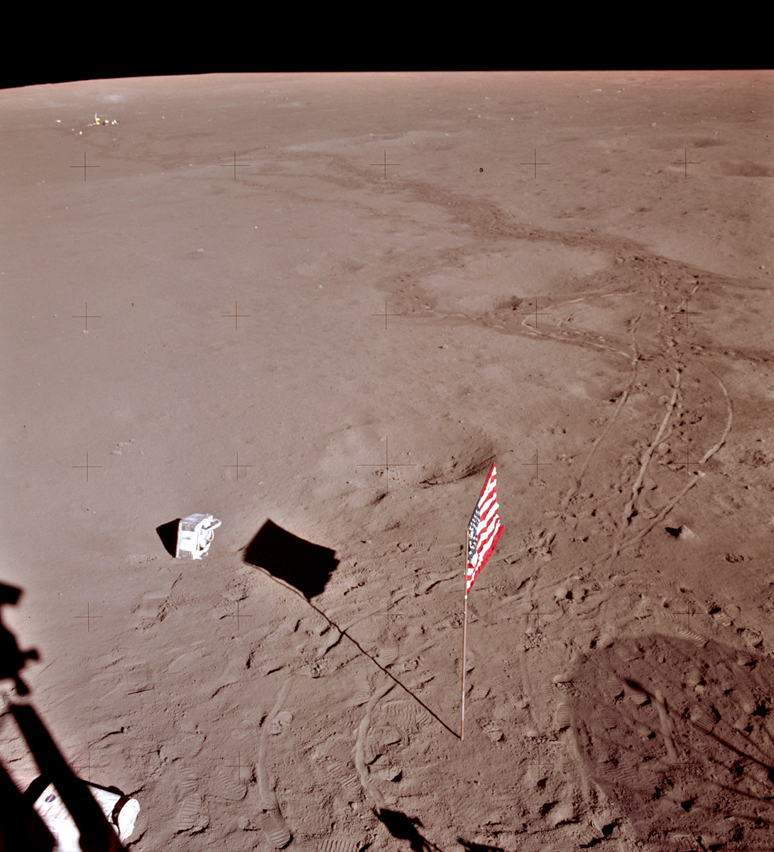 News Spazio: Una migliore vista del sito di allunaggio di Apollo 14, by ...