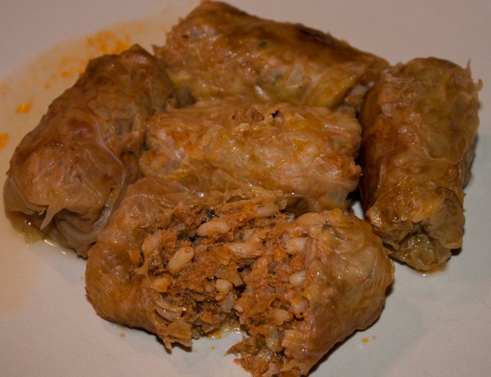 Dolce passa tempo : Involtini Di Verza Ripieni Con La Carne