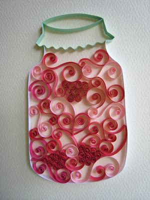 Welcome to Paper Zen ~ Cecelia Louie: Quilled Jam Jar