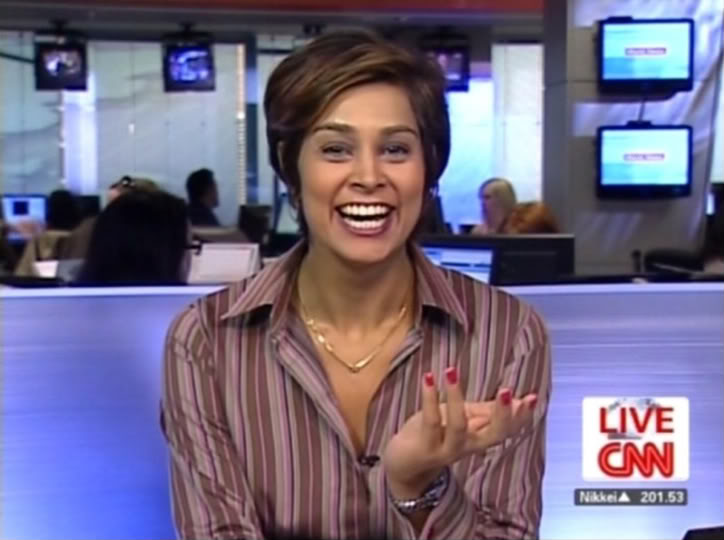 The News Makers: Zain Verjee;The shinning star of CNN