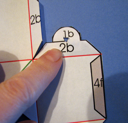 Rubber Band Pop Up Cube