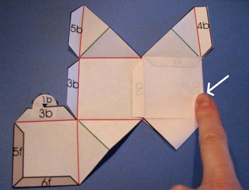 Rubber Band Pop Up Cube