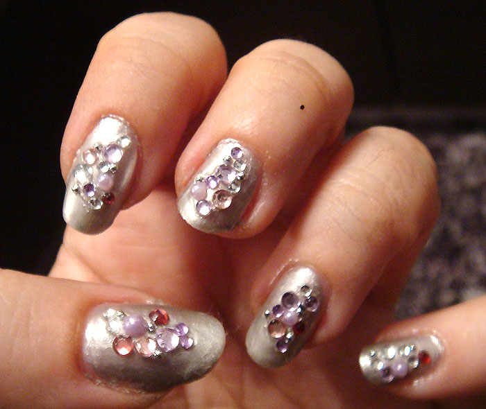 SIlver nails