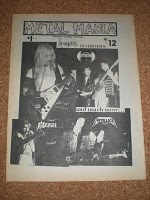 Leslie's metal: Fanzine History - Metal Mania and Metal Rendezvous