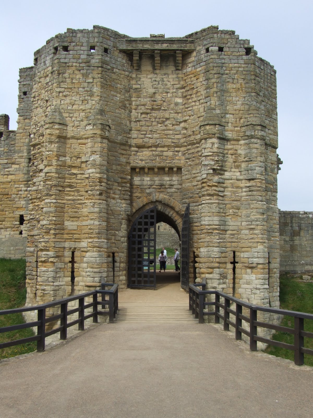 Blood and Iron: warkworth castle, northumberland