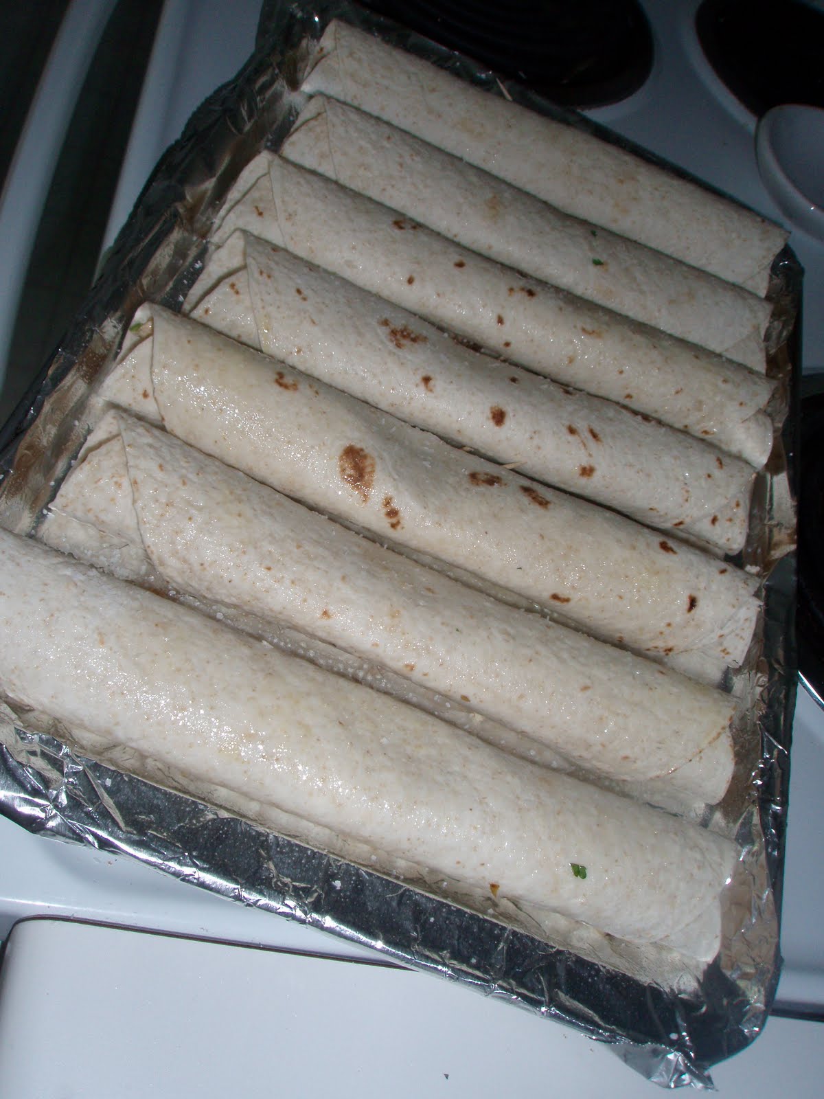 Chicken Toquitos ~ Heat Oven to 350