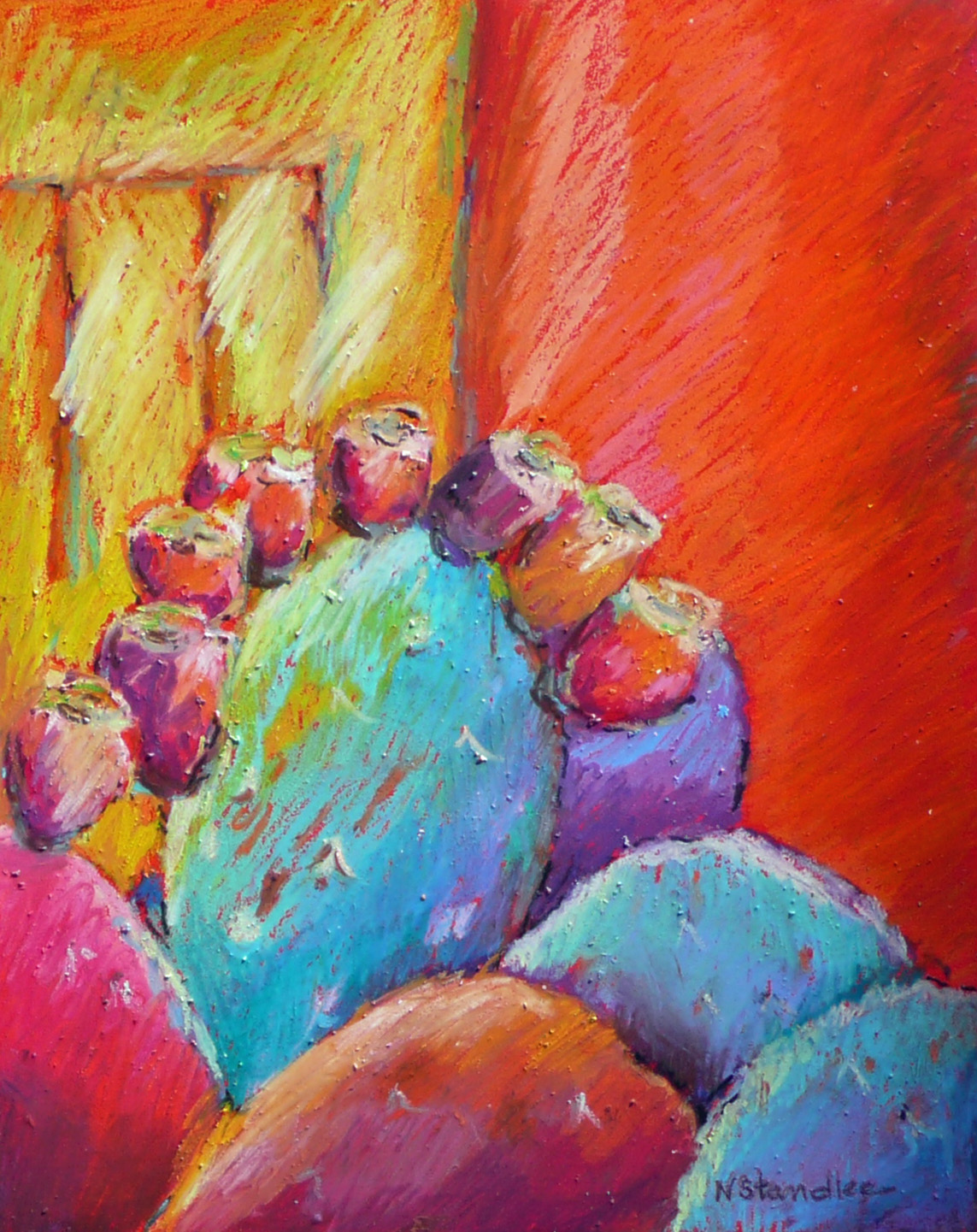 1000+ images about Cactus Paintings 1 on Pinterest | Cactus art, Cactus ...