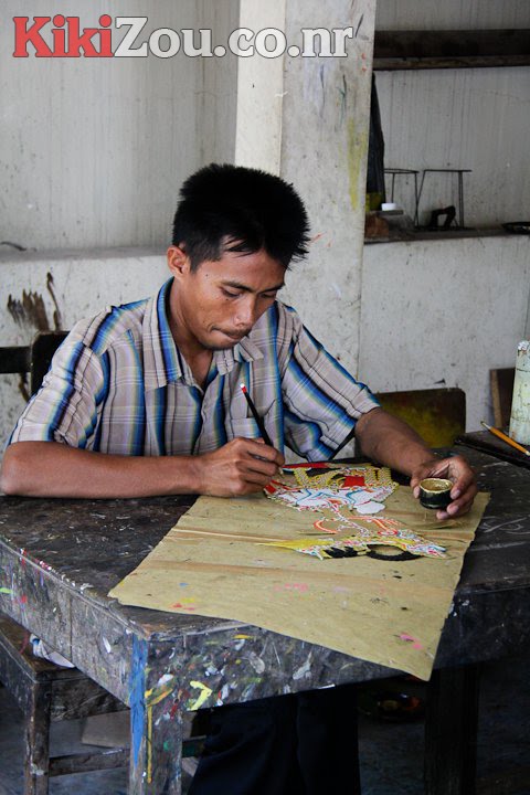 Shadow bending Crafter, Javanese Shadow Puppet - Sleeping Hollow Man Holic