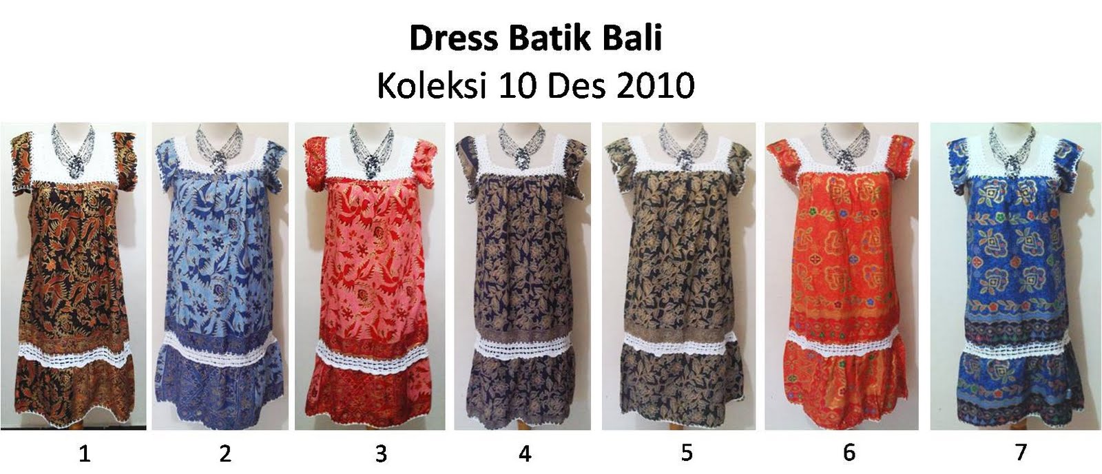baju modern: Dress Batik Bali