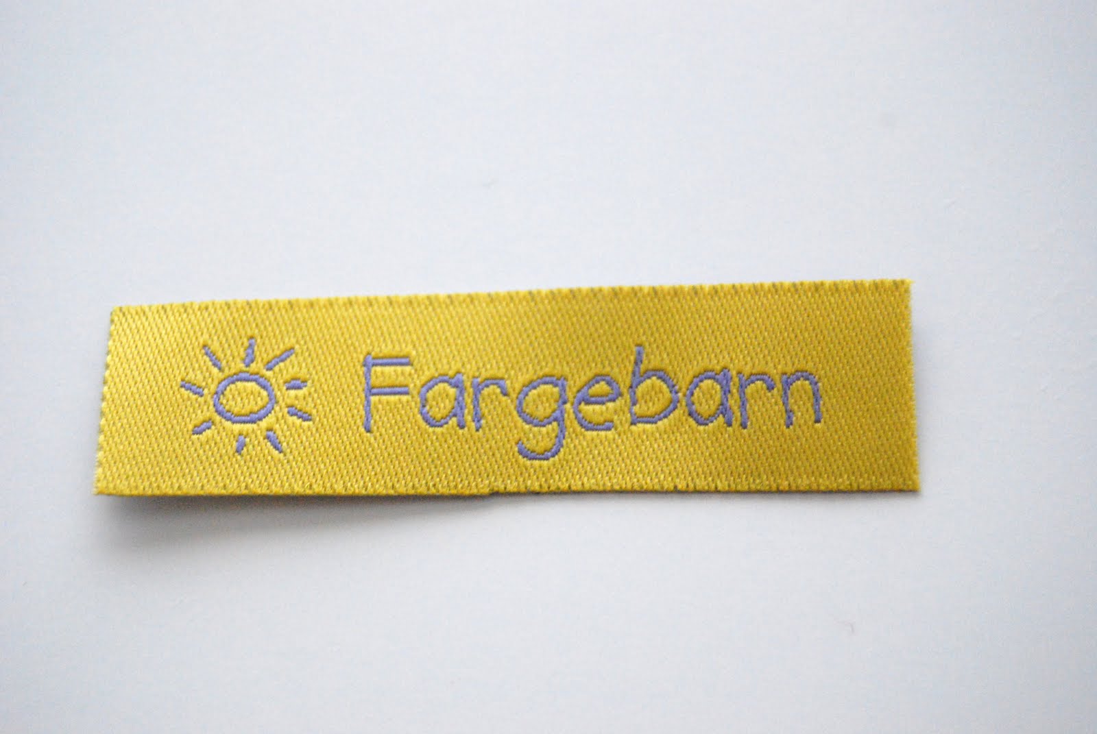 FargeBarn: Merkelapper!