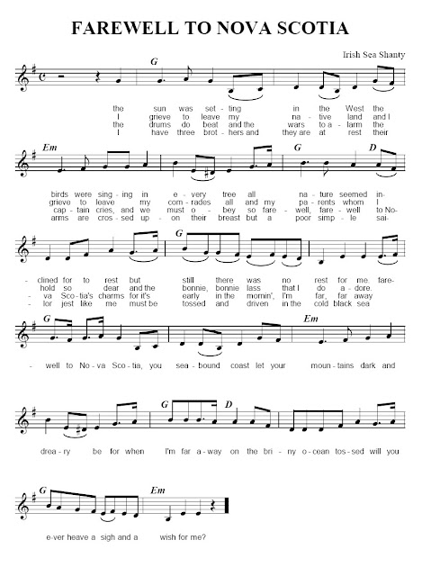 Bouzouki GDAE: Farewell to Nova Scotia