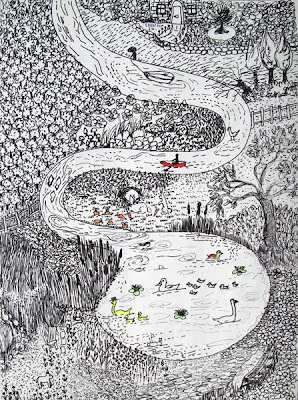 LinsArt: River doodle