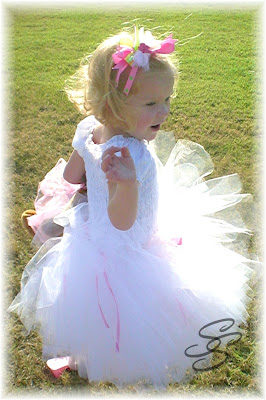 Two Prissy Girls Bows & More: Garden Fairy Tutu Pouf