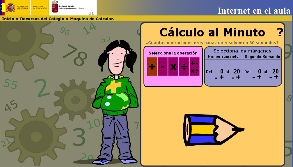 Crea y aprende con Laura: CÁLCULO AL MINUTO
