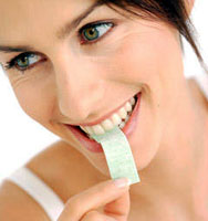 Chewing Gum Can Cause Wrinkles