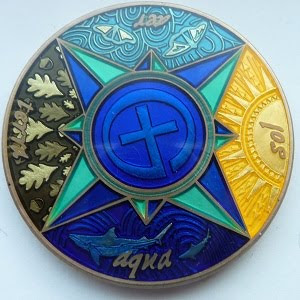 NewGeocoins.com: Elements Compass - Water