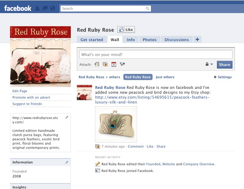 Red Ruby Rose: Red Ruby Rose on facebook