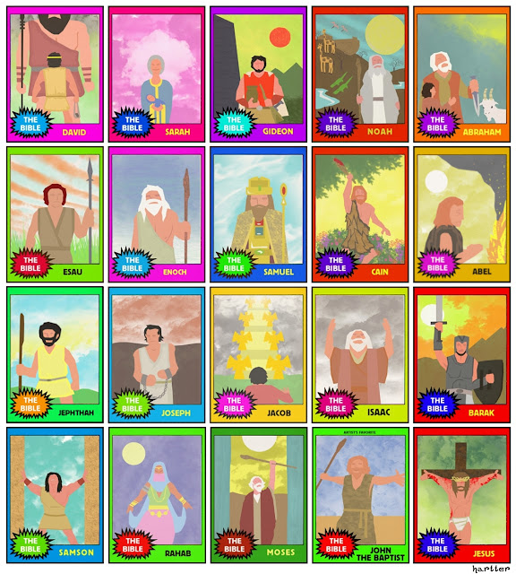 HARTTER: THE BIBLE TRADING CARDS