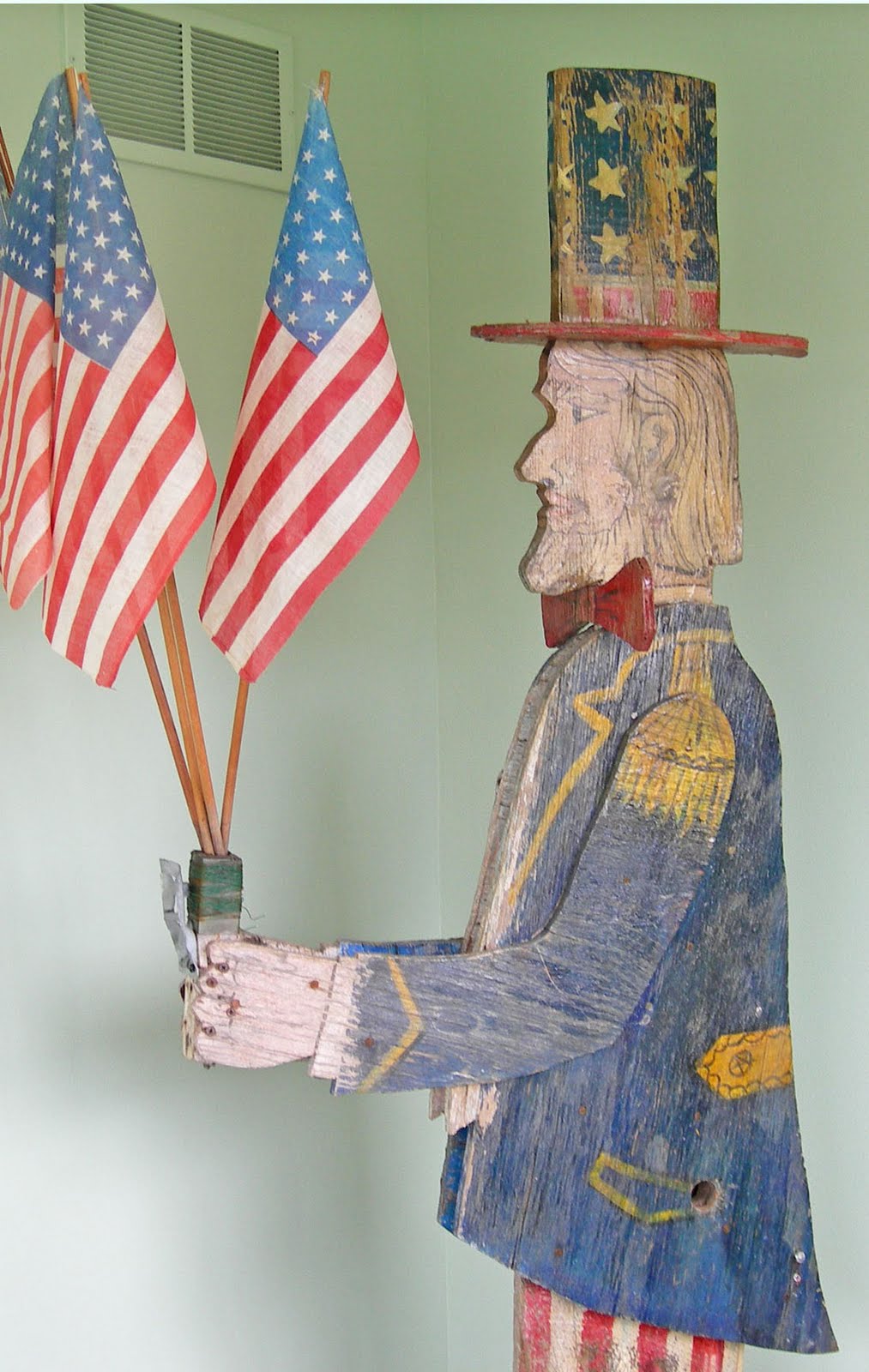 Gracie's Cottage: Start Humming 'God Bless America' and Come Meet Uncle Sam