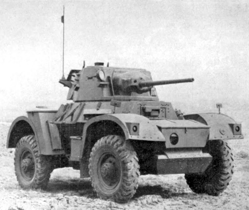 WORLD WAR II: Daimler Armoured Car