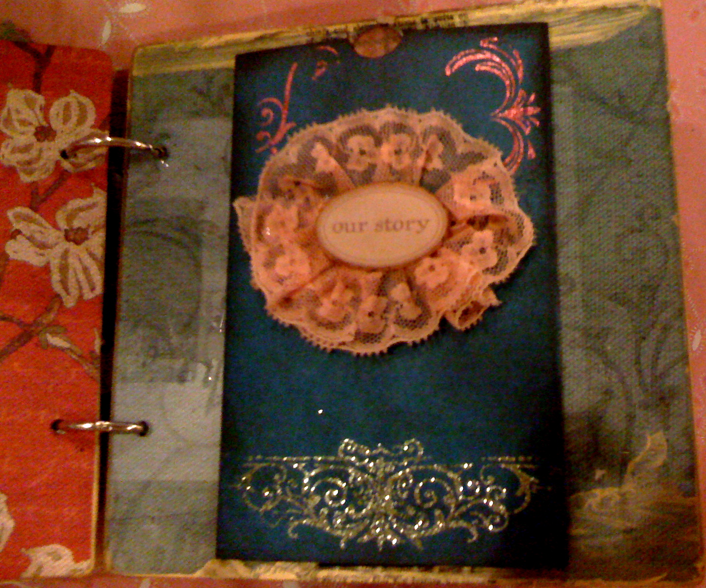 Paper Crafts with KraftyMom: ACRYLIC BOOK- "For You" (1200)