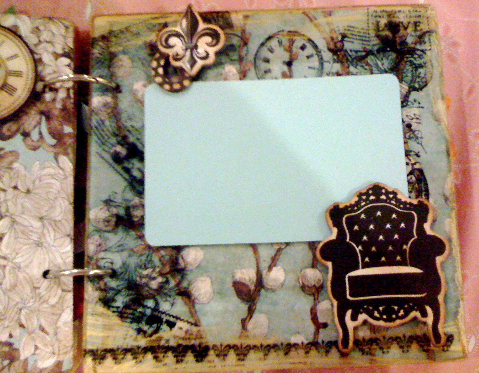 Paper Crafts with KraftyMom: ACRYLIC BOOK- "For You" (1200)