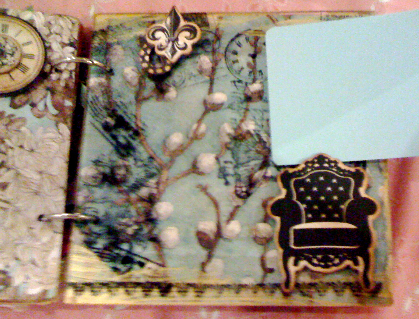Paper Crafts with KraftyMom: ACRYLIC BOOK- "For You" (1200)