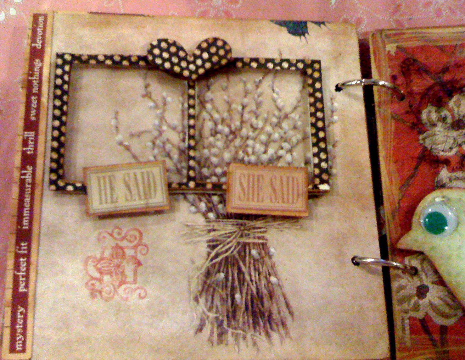 Paper Crafts with KraftyMom: ACRYLIC BOOK- "For You" (1200)
