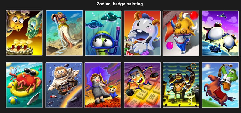 kathy Hsieh's art world: EA POGO GAME ART 01 ( character and ...
