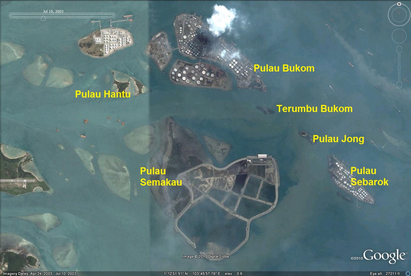 wild shores of singapore: Insanely at Bukom