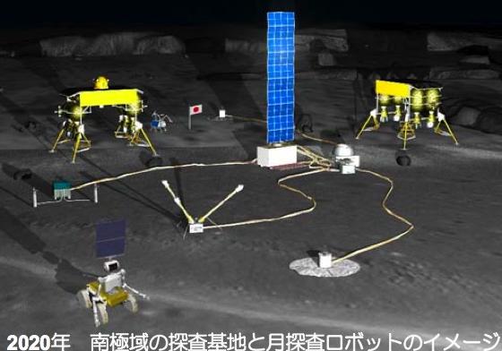 Japan Plans $2.2 billion Robotic Moon Base at South Pole of the Moon by ...