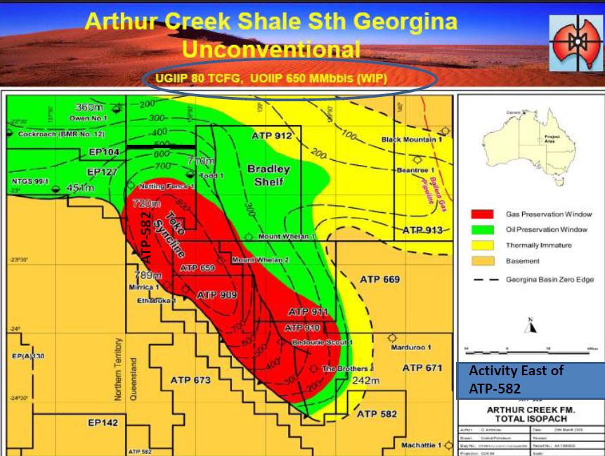 Australia has shale oil field with an estimated 5 to 11 billion barrels ...