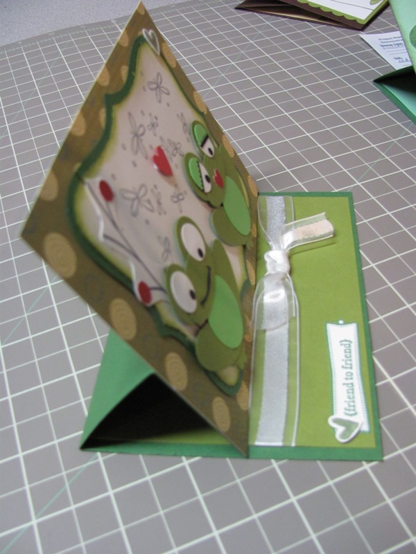 Inking By Design - Sharing The Creativity: A fun frog punch project!
