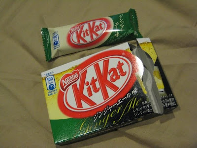 The Asia Trip: Japanese Kit Kat Bar - Ginger Ale Flavor | Brand Eating