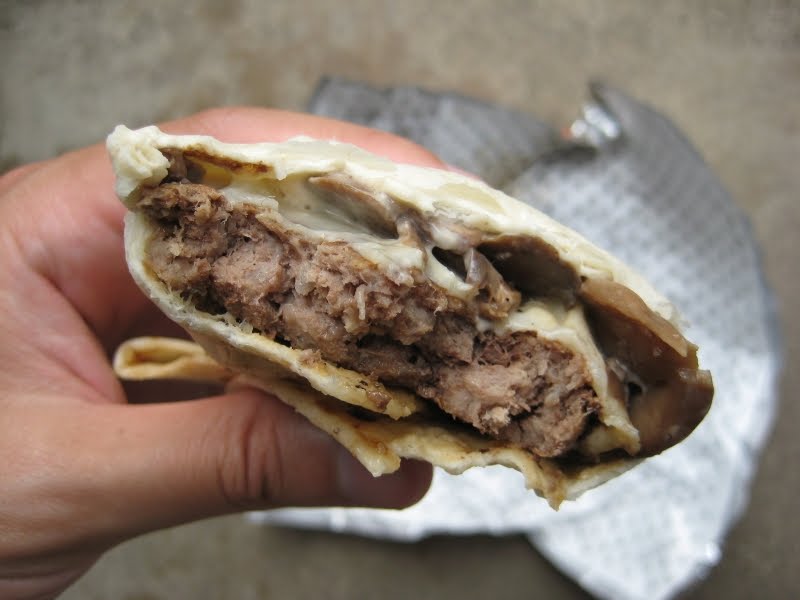 Review: McDonald's - Mushroom & Swiss Angus Snack Wrap