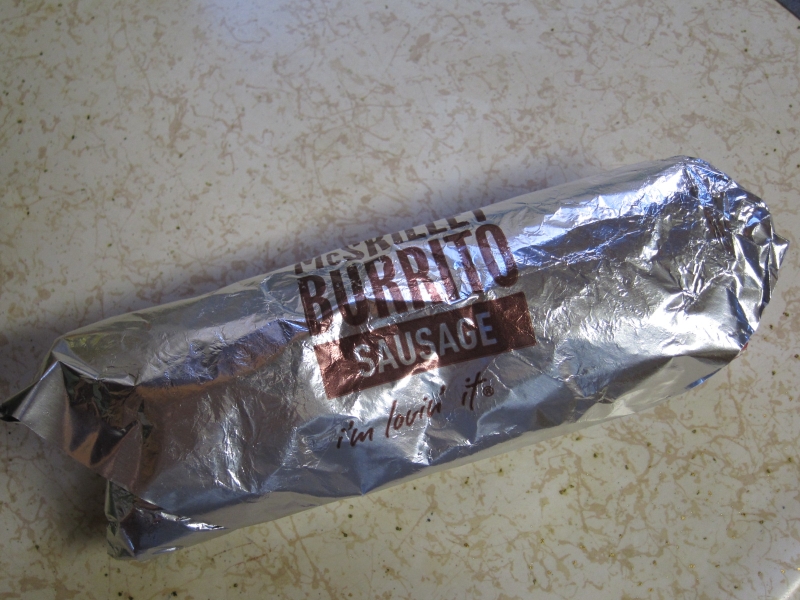 Review: McDonald's - McSkillet Burrito with Sausage