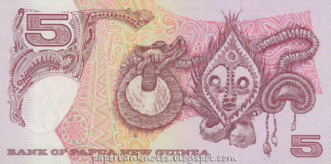 commemorative: Papua New Guinea - 5 Kina 2000 Currency Silver Jubilee