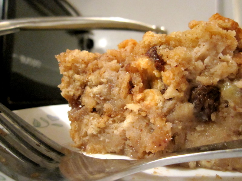 VEGAN COHABITAT: Bread Pudding made with Scones