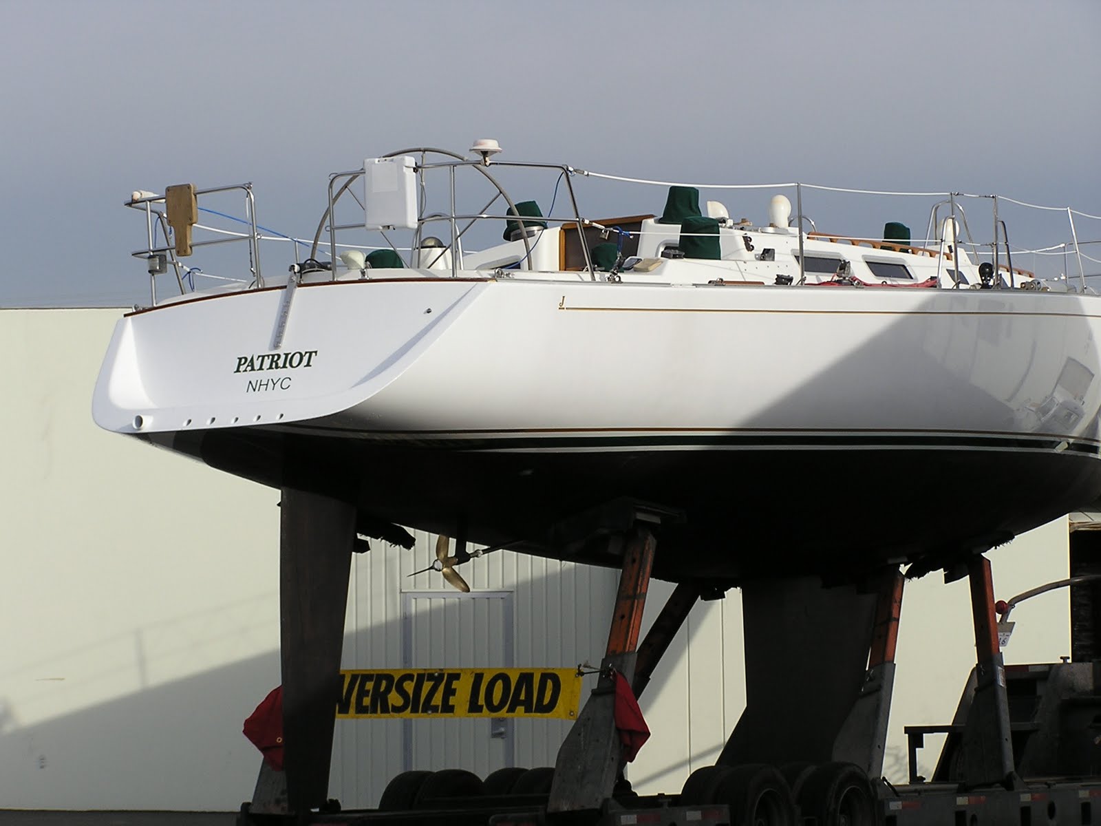 Cruising Boat Designs: Transom Extension