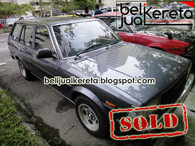 Membeli Dan Menjual Kereta Lama: Toyota Corolla KE70 Wagon 82 SOLD!