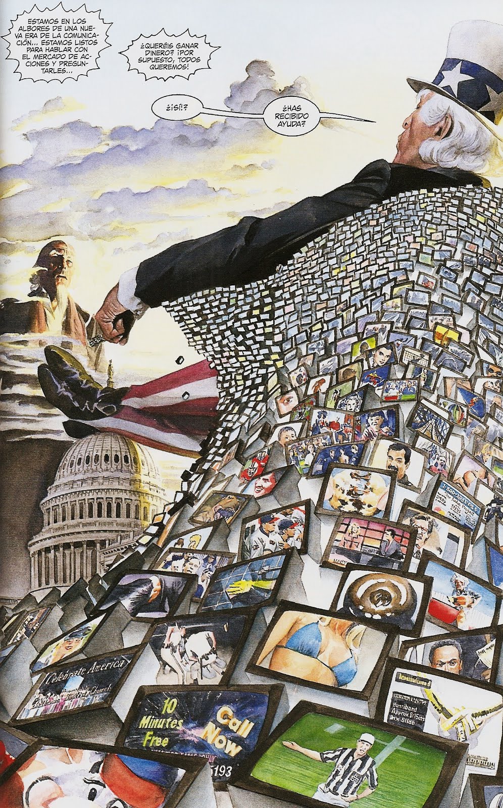 Trazos en el bloc: CRÍTICA: UNCLE SAM de Steve Darnall & Alex Ross