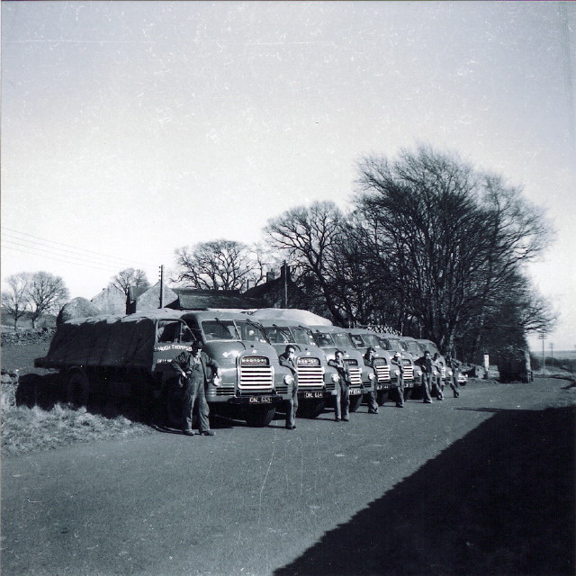 Woolshed 1: Northumberland. North Tyne Haulage. Thompson's transport