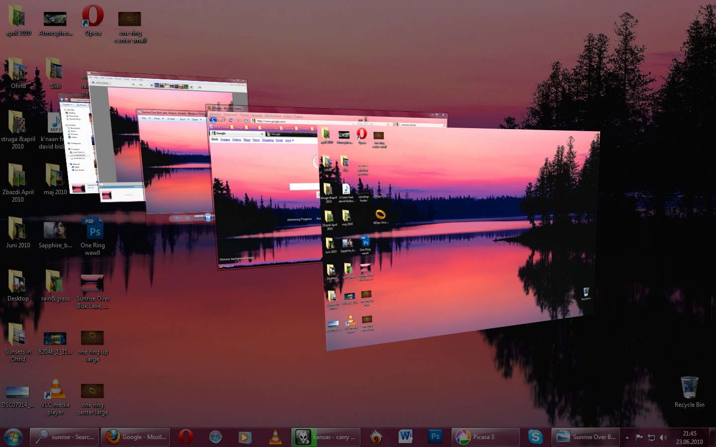 computer wallpapers: Ultimate Theming - make a matching desktop