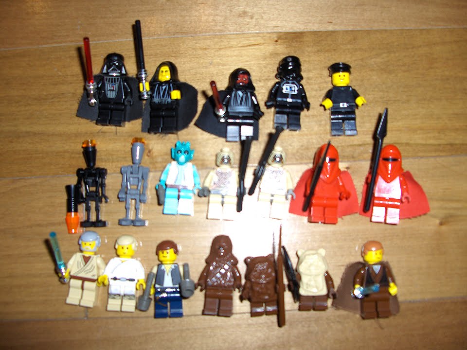 Fully Jointed Play Figures: Lego Star Wars